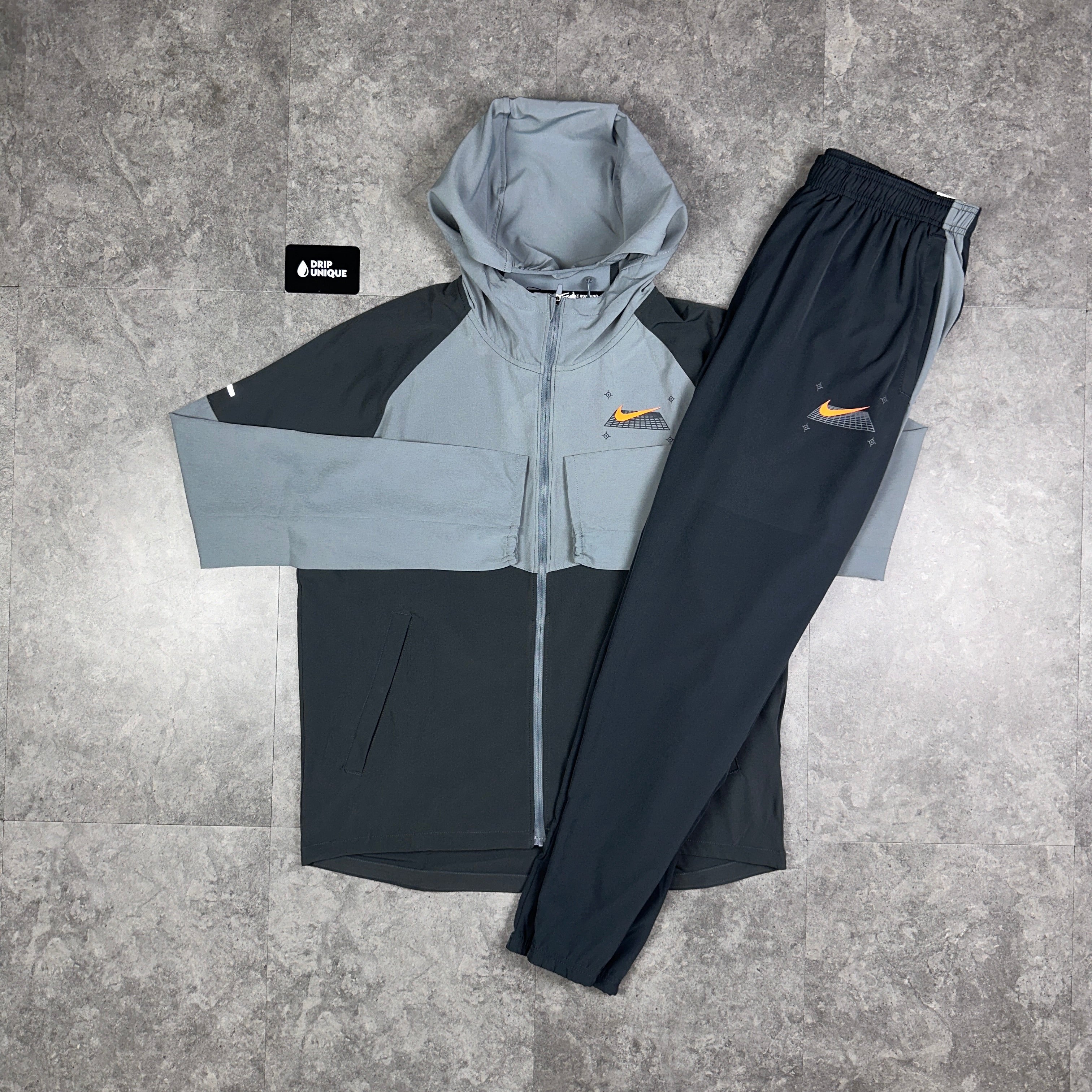 Nike Synthetic Sportswear Graphic Windrunner Jacket In