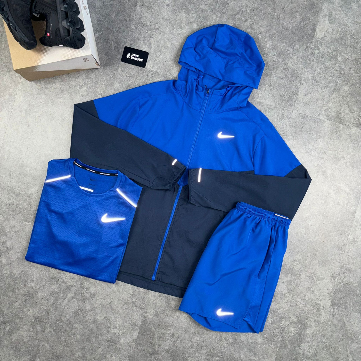 Nike UV Windrunner Royal Blue Bundle – dripuniqueuk