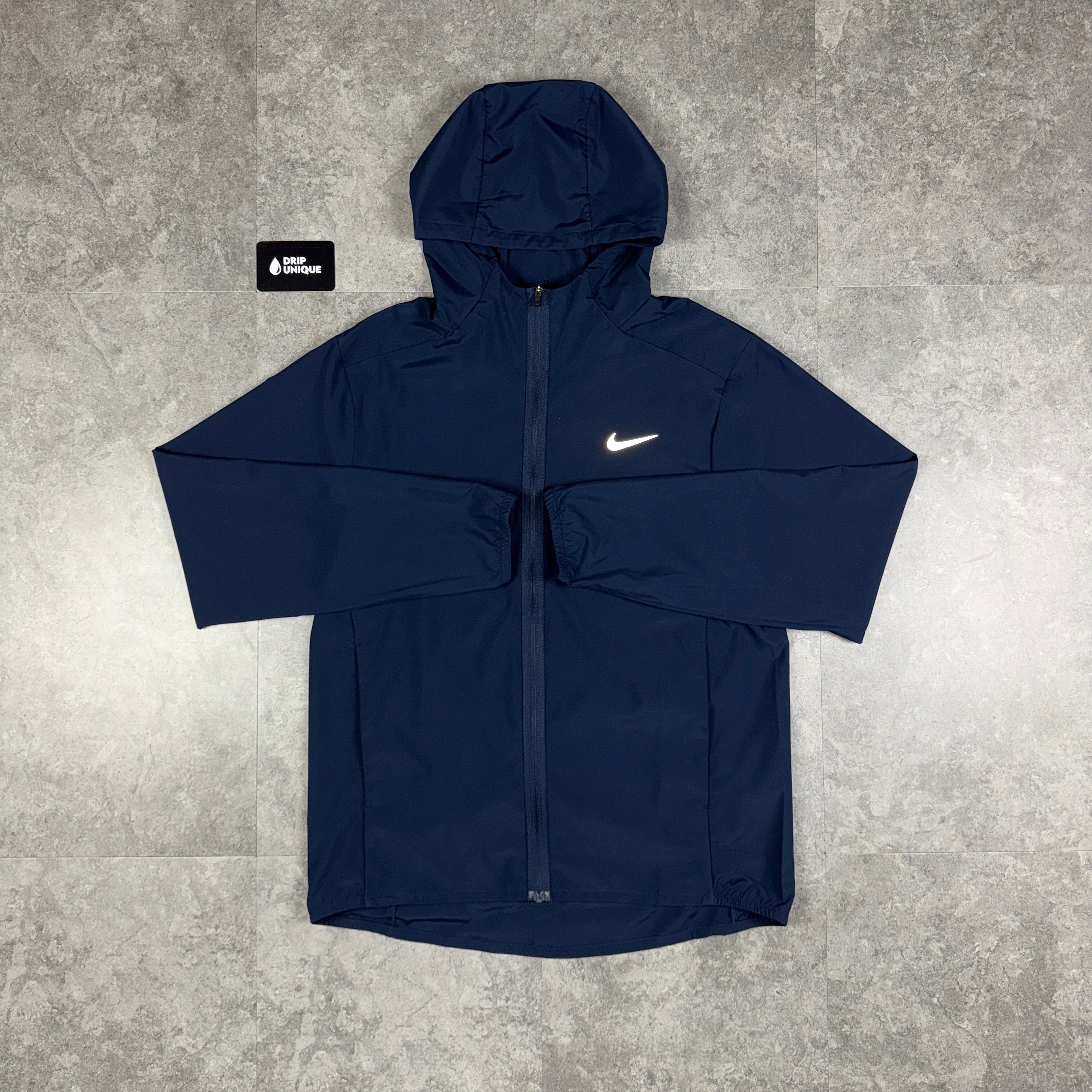 Nike Dri-Fit Form Windrunner Jacket Navy – dripuniqueuk