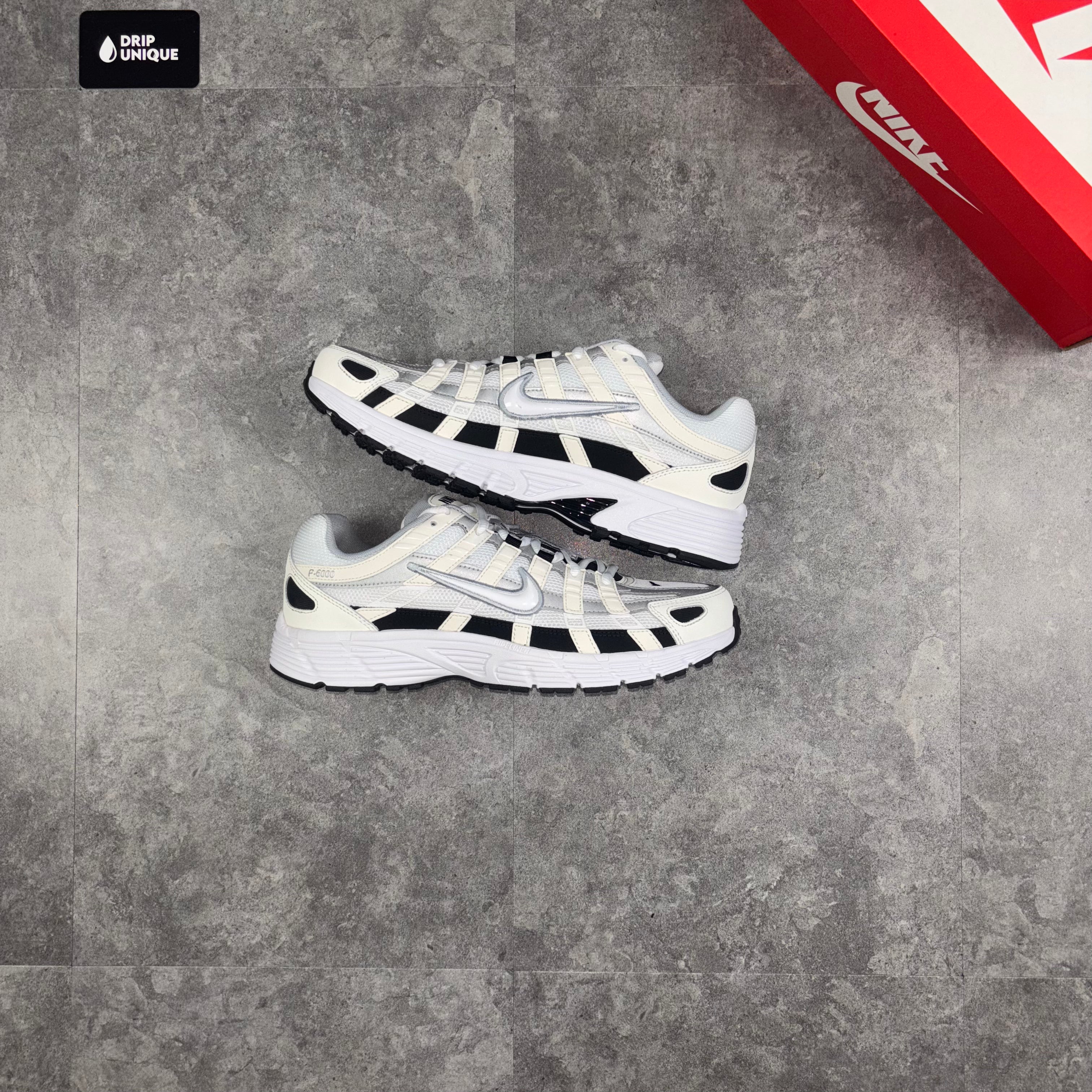 Nike P6000 Sail White/Wolf Grey – dripuniqueuk