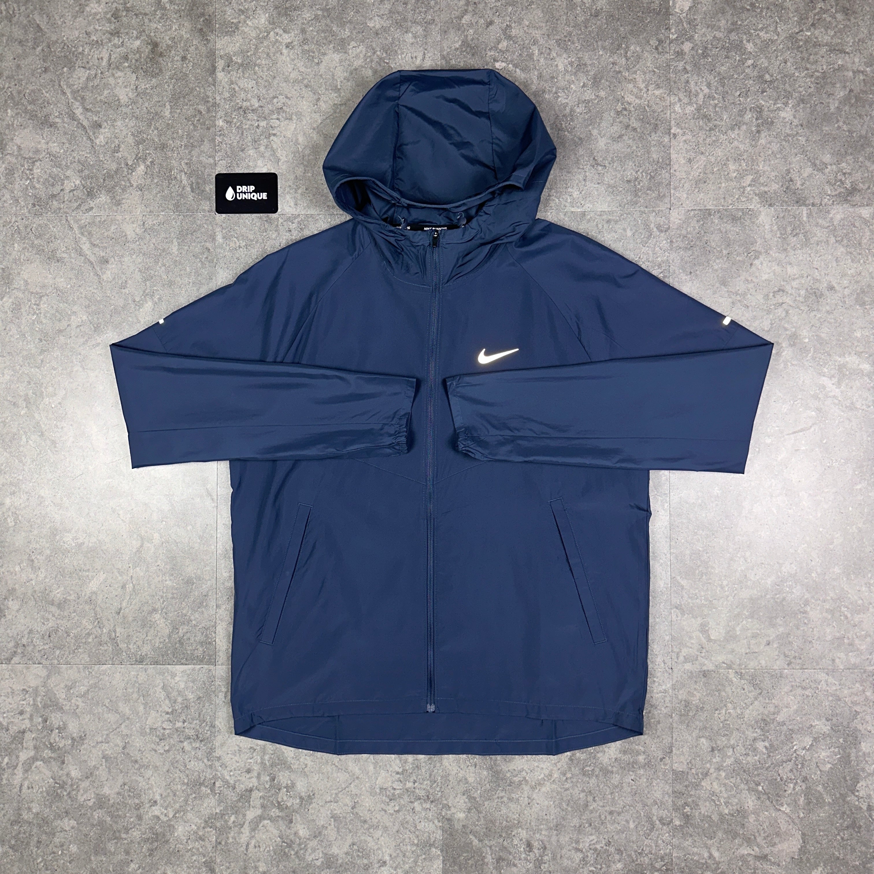 Nike Repel Miler Windrunner Jacket Thunder Blue – dripuniqueuk