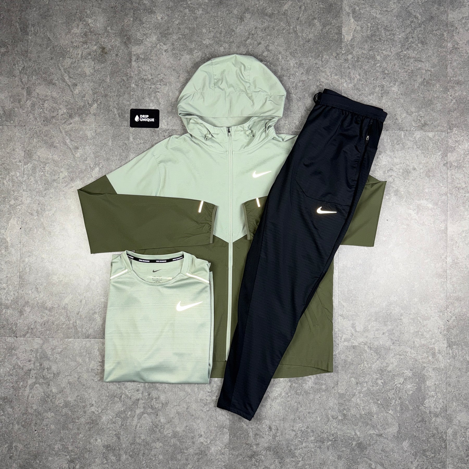 Nike UV Windrunner Jade Green & Phenom Bundle – dripuniqueuk
